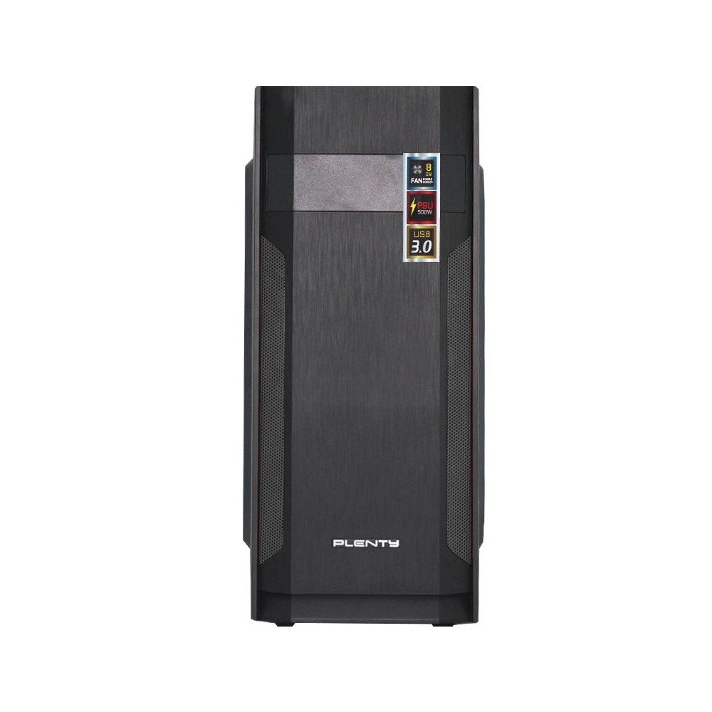 Plenty Computer Case Zensa ZS30 Black/Black (ZS30-KBK)