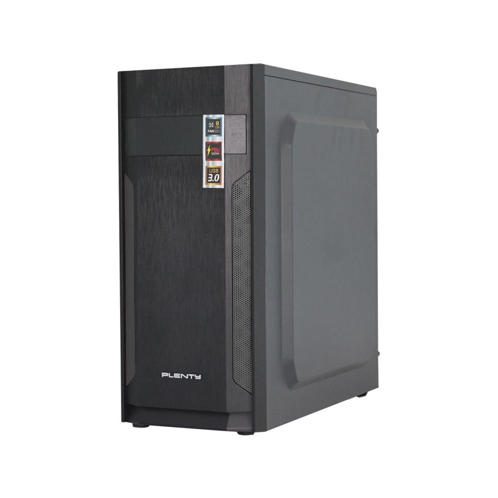 Plenty Computer Case Zensa ZS30 Black/Black (ZS30-KBK)