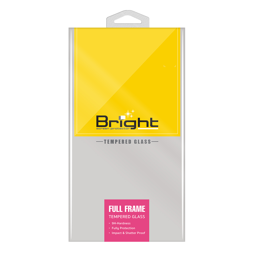 ฟิลม์กันรอย,กระจกนิรภัย Bright Film Tempered Glass Full Frame for Apple ...