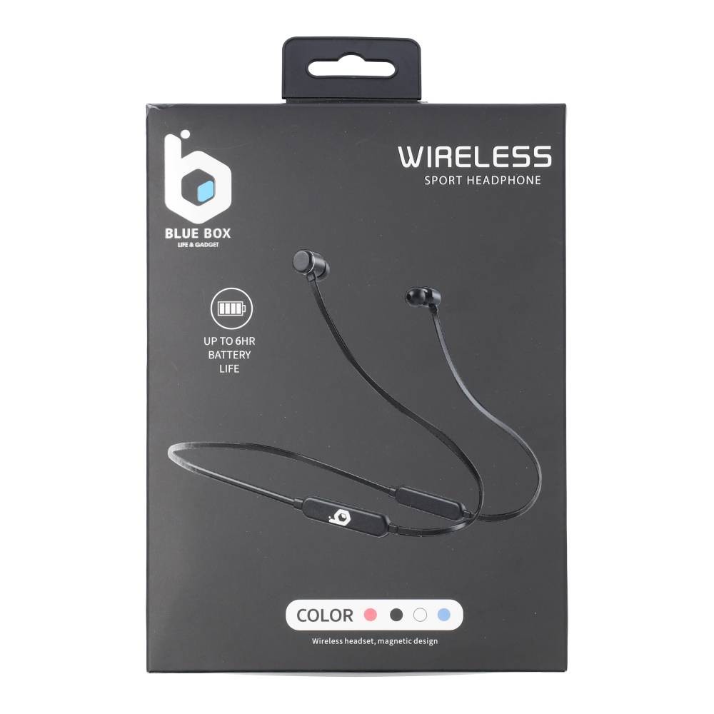 หูฟังไร้สาย Blue Box In-Ear Wireless EE001 Blue