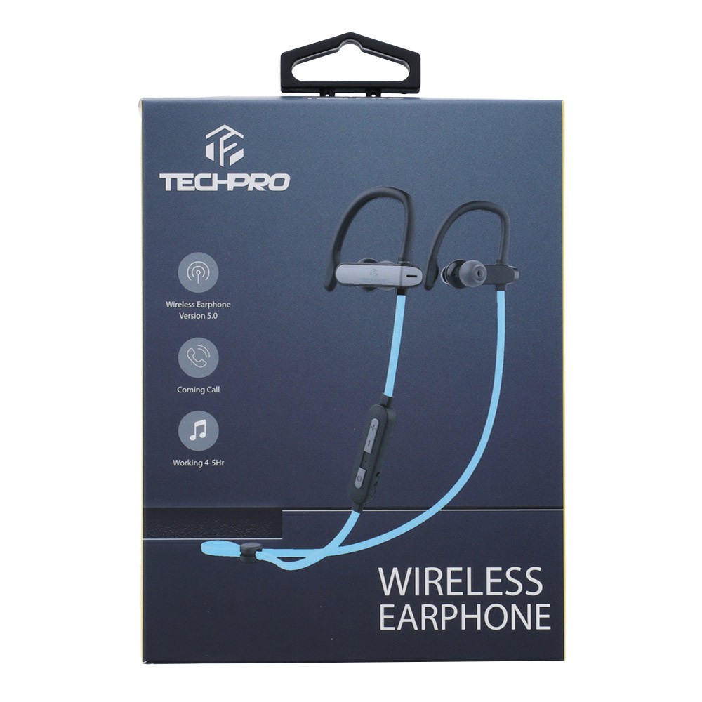 หูฟังไร้สาย TECHPRO In-Ear Wireless TE001 Red