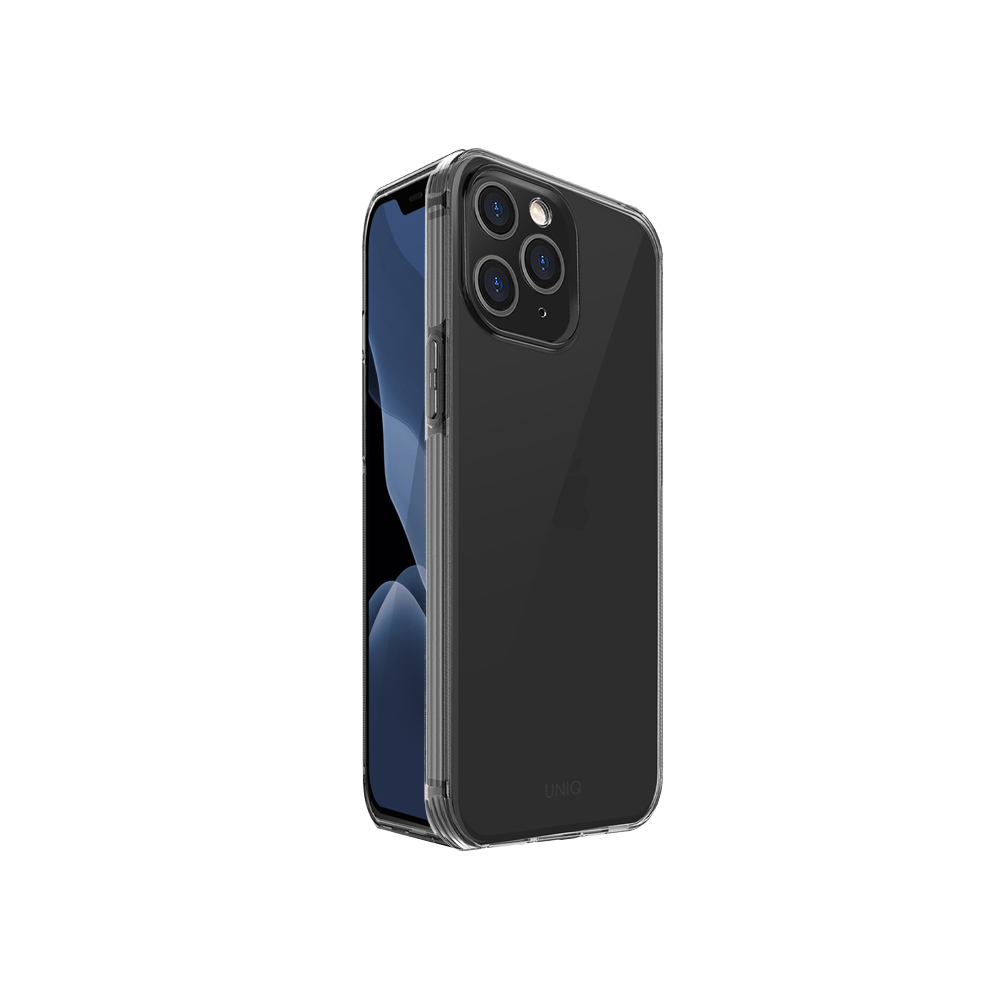 เคสไอโฟน Uniq Casing for iPhone 12/12 Pro (6.1) Hybrid Air Fender Smoke ...