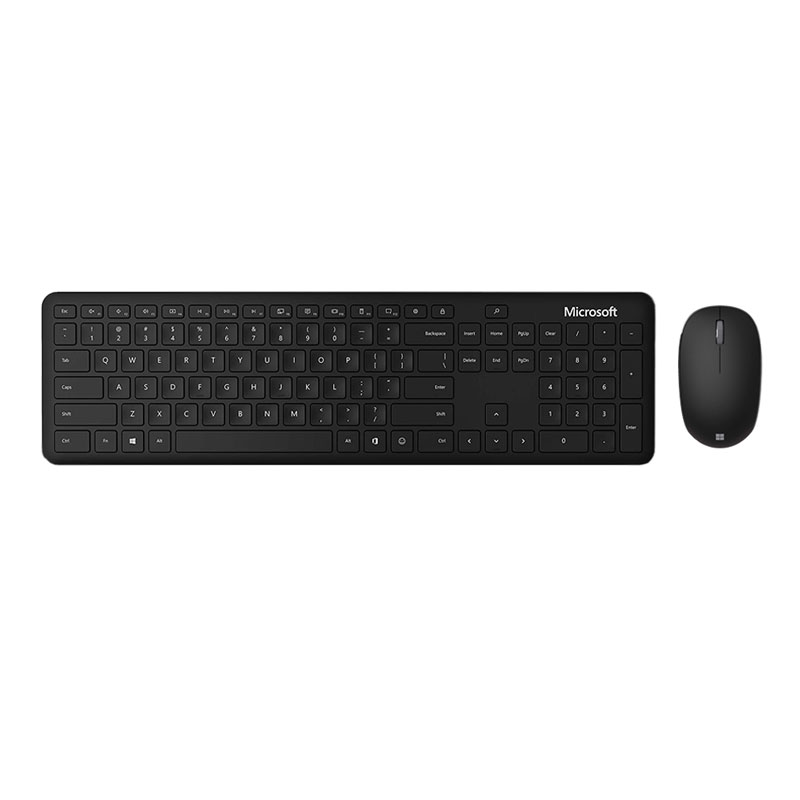 ชุดเมาส์ คีย์บอร์ดบลูทูธ Microsoft Bluetooth Designer Desktop - Black
