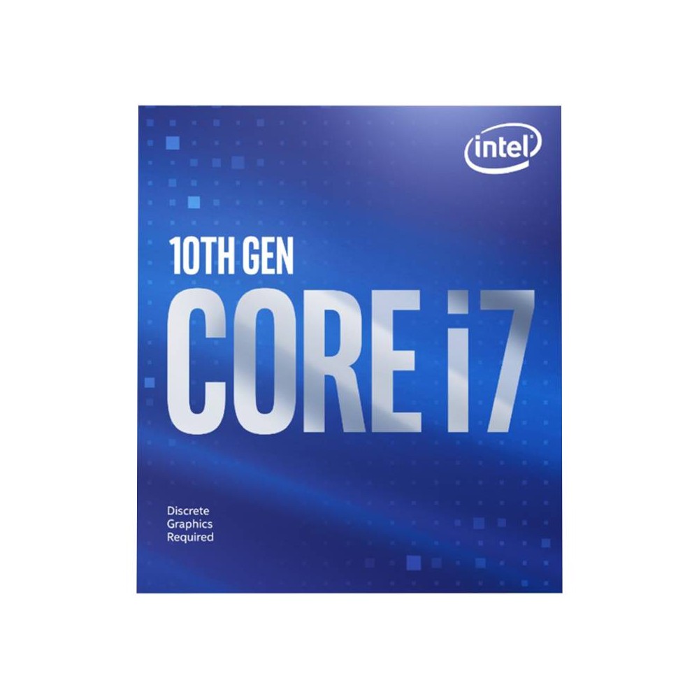 ซีพียู Intel Core i7-10700F 2.9 GHz 8C/16T LGA-1200 (No Graphics)